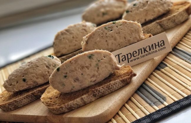 Паштет из консервированного тунца рецепт от Тарелкиной
